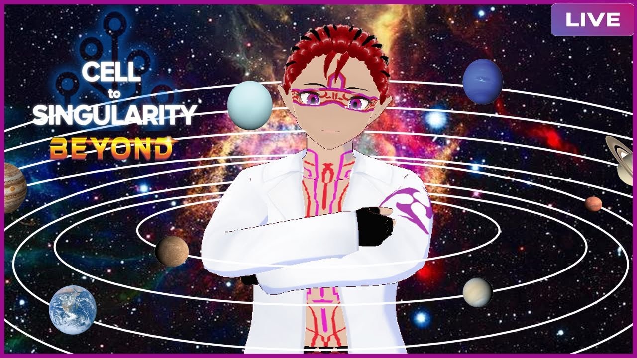 VTuber físico constrói o sistema solar | Cell to Singularity Beyond ...