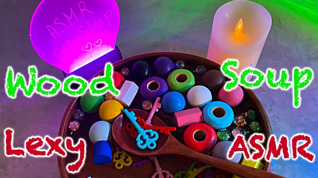 🗝 ASMR KEY TAPPING - Wood soup ASMR 🥣 Sounds for relaxation and ...