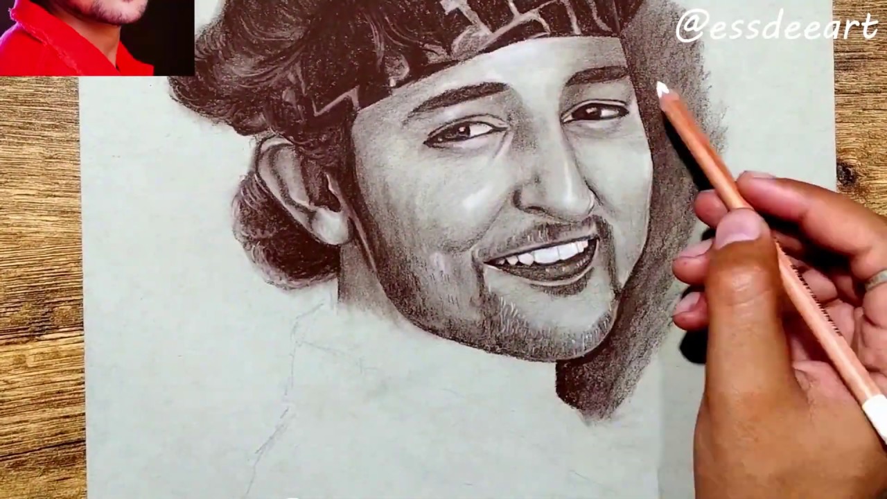 Darshan Raval Sketch step by step | sketching for beginners # ...