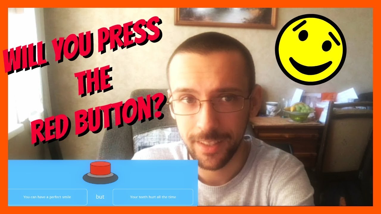 Will you press the red button? I Tricky challenge I Red button game ...