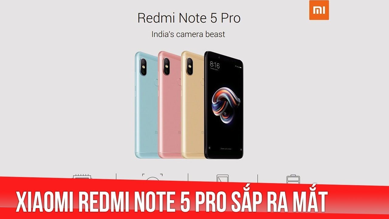 Xiaomi Redmi Note 5 và 5 Pro chuẩn bị ra mắt: Chip Snapdragon 636, ram 6gb giá vẫn rẻ - YouTube