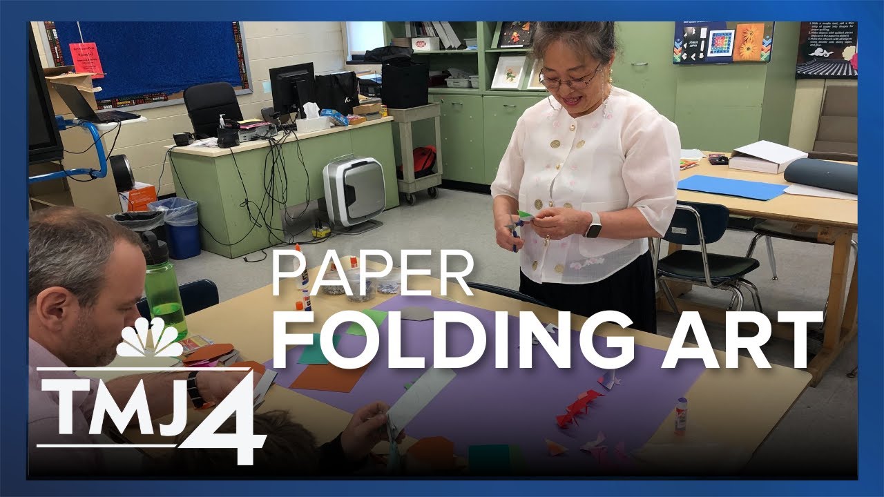 How you can learn paper folding arts at Milwaukee Recreation - YouTube