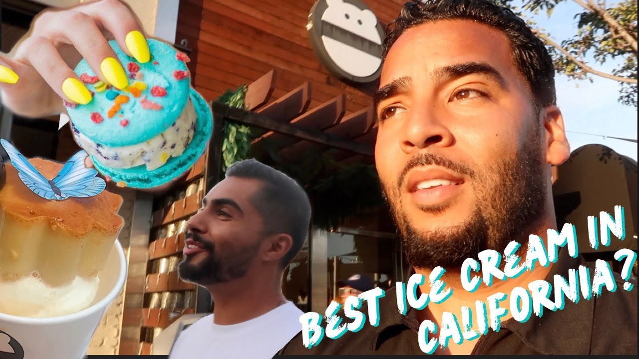 Mini Monster Cafe... has some of the best ice cream in California ...