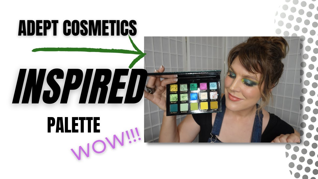 WOW!!! Adept Cosmetics Inspired Palette is STUNNING! - YouTube