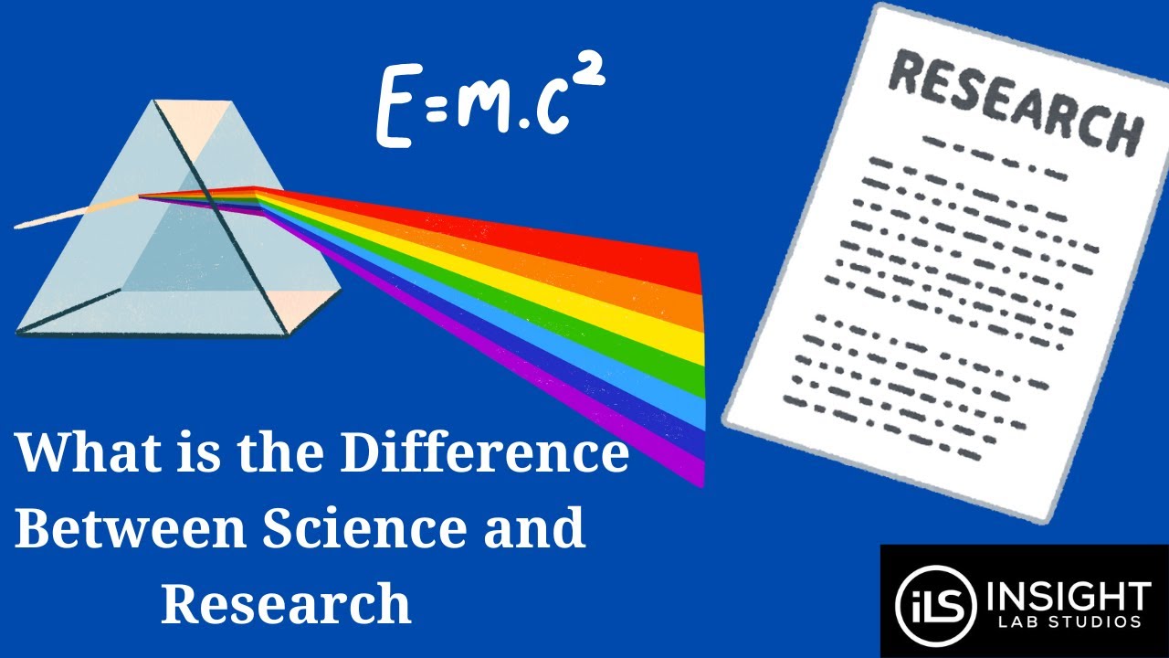 What is the Difference Between Science and Research - YouTube