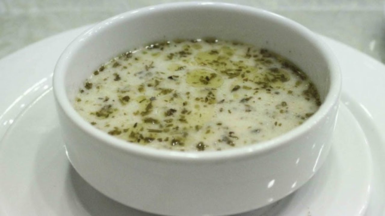 Yayla Çorbasının Kolay Yapılışı. Yoğurt Çorbası - YouTube
