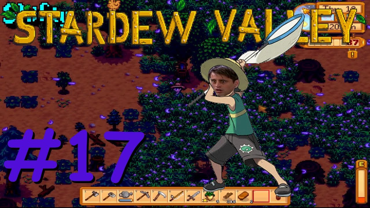 bug catcher Joey - Stardew Valley Farm-Off #17 - YouTube