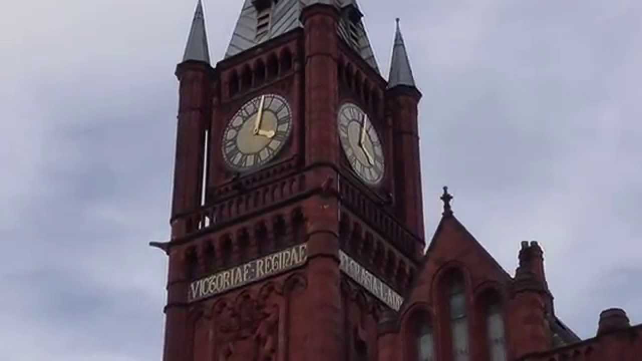 Victoria Building Clock, Liverpool - YouTube