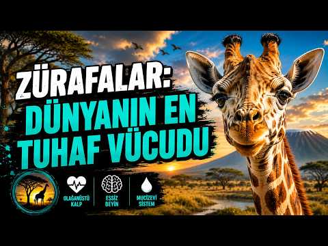 🔥 Zürafalar: Dünyanın En Tuhaf Vücudu! Beyinlerine Kan Nasıl Ulaşıyor?