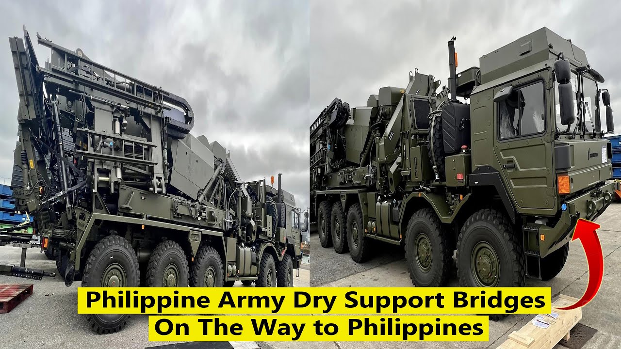 LOOK: Philippine Army Dry Support Bridges On The Way - YouTube