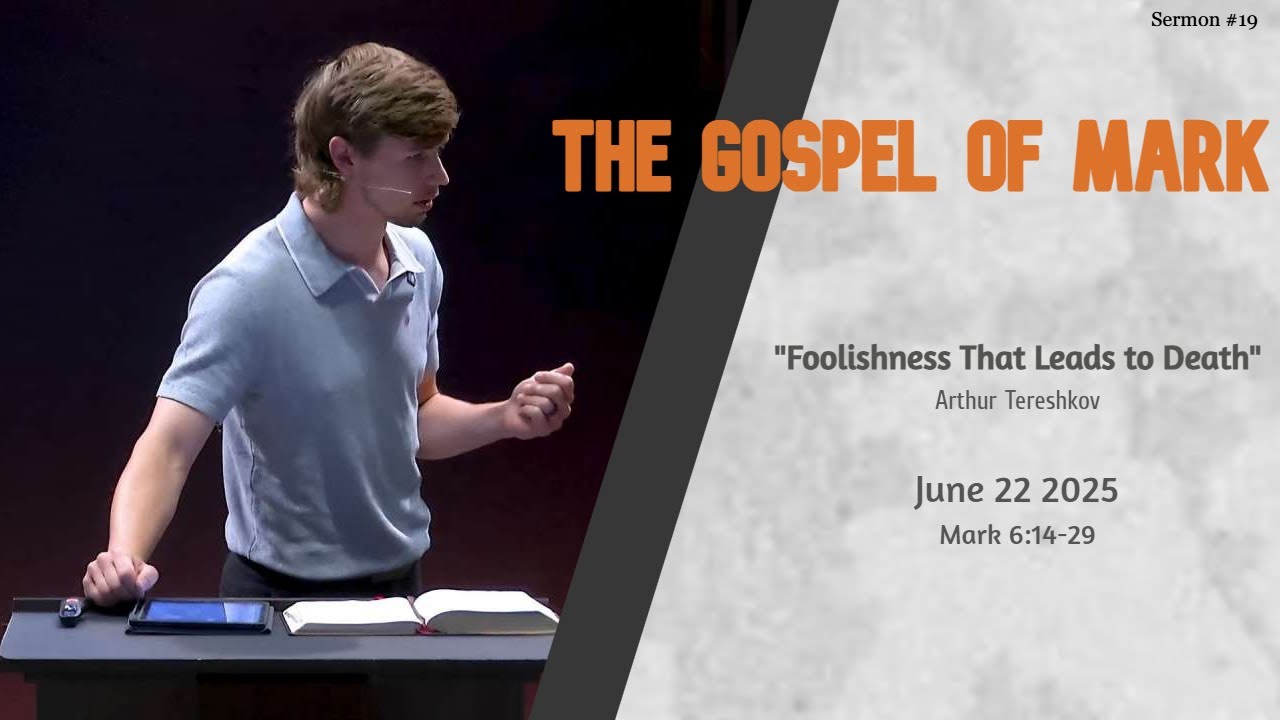 "Foolishness That Leads to Death" — Arthur Tereshkov - YouTube