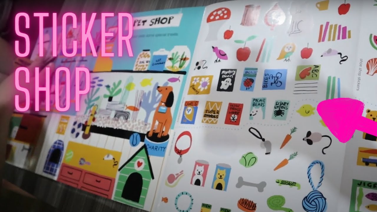 sticker shop - YouTube