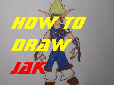 How To Draw Jak - YouTube