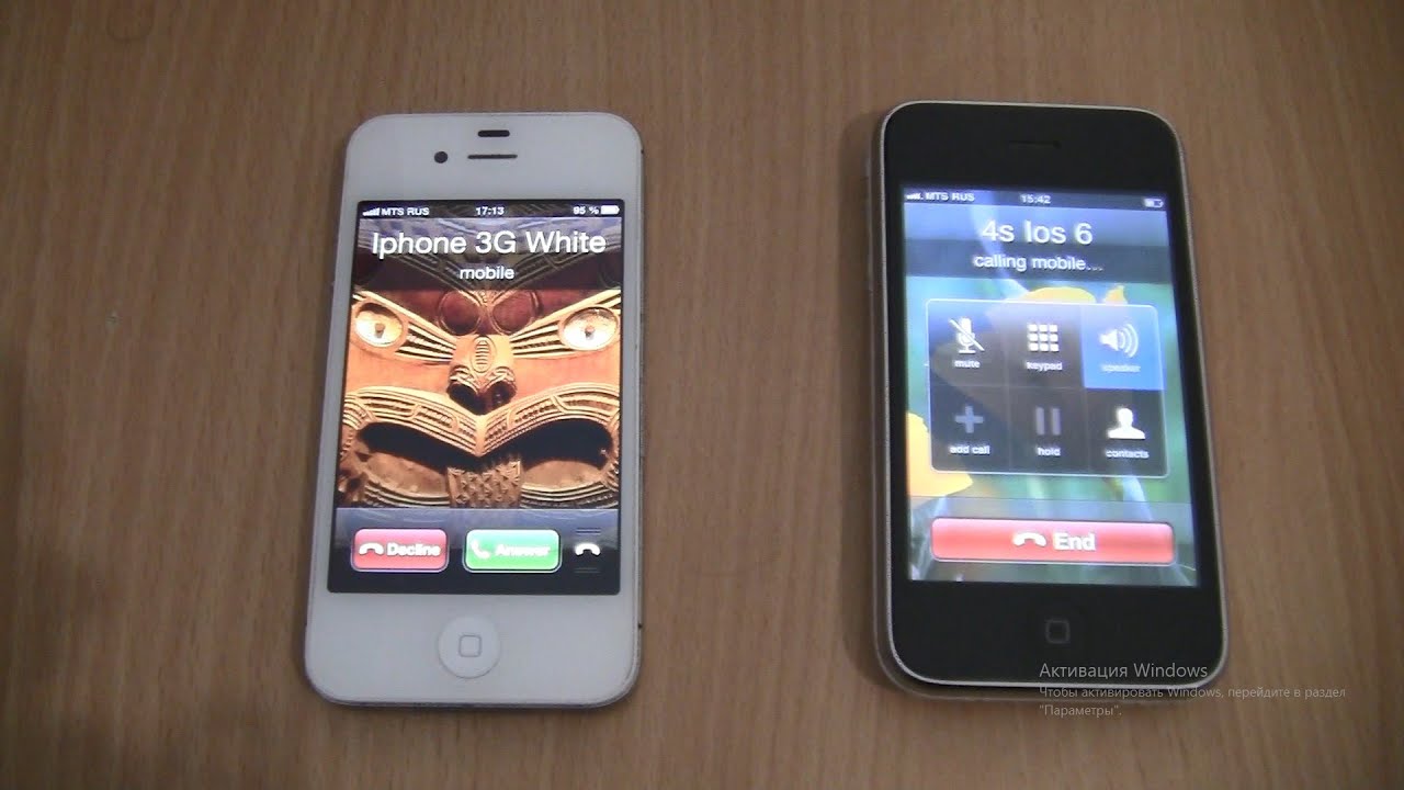 Incoming+Outgoing call at the Same Time Iphone 3G White +4s ios 6 - YouTube