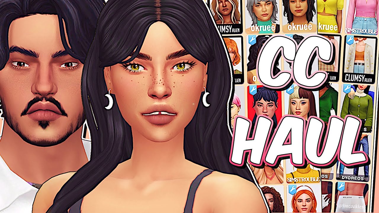 The Sims 4 | MAXIS MATCH CC HAUL #11 🌿 - MALE & FEMALE CLOTHES, PRESETS ...