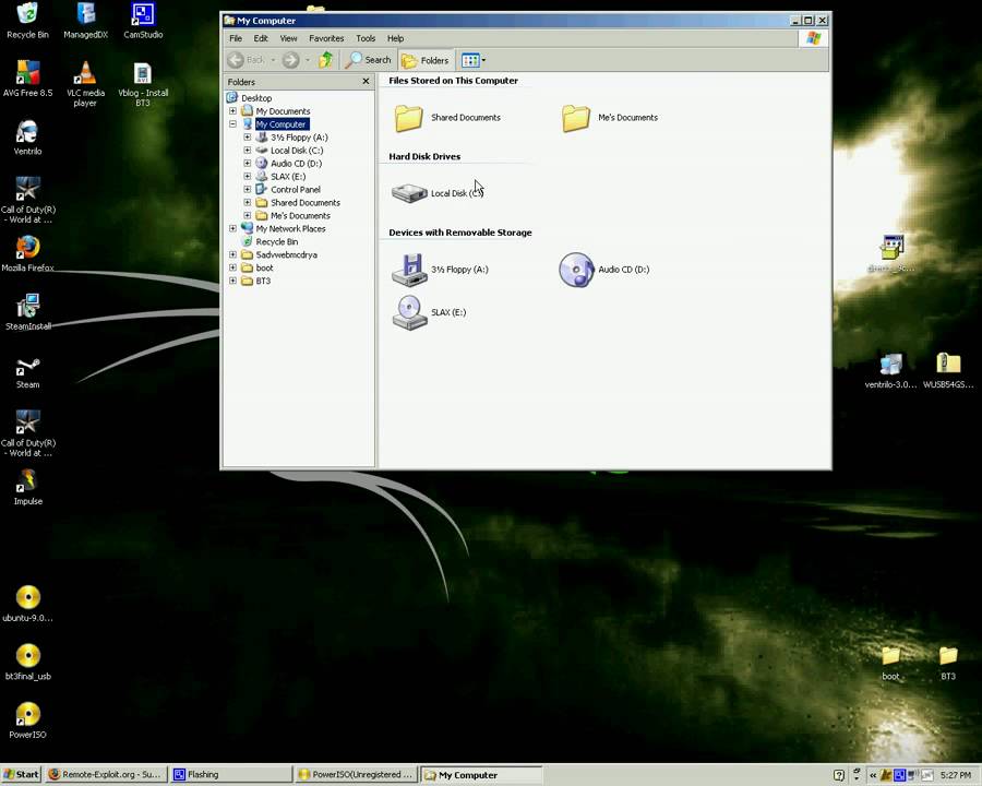 Backtrack 3 USB install - YouTube