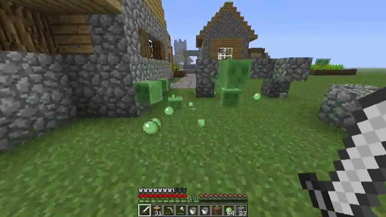 Minecraft Superflat Survival: #08 - Slimes Hate Farms - YouTube
