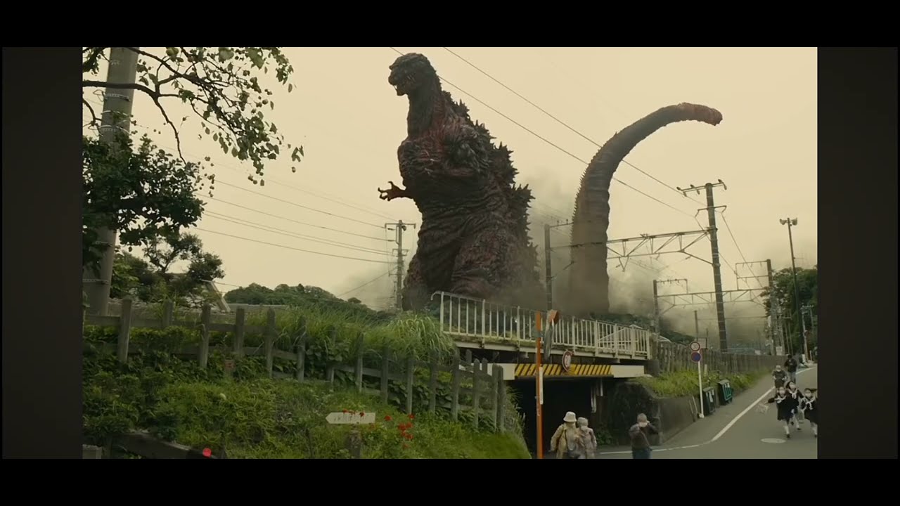 Les scènes de Shin Godzilla 3ème forme - YouTube