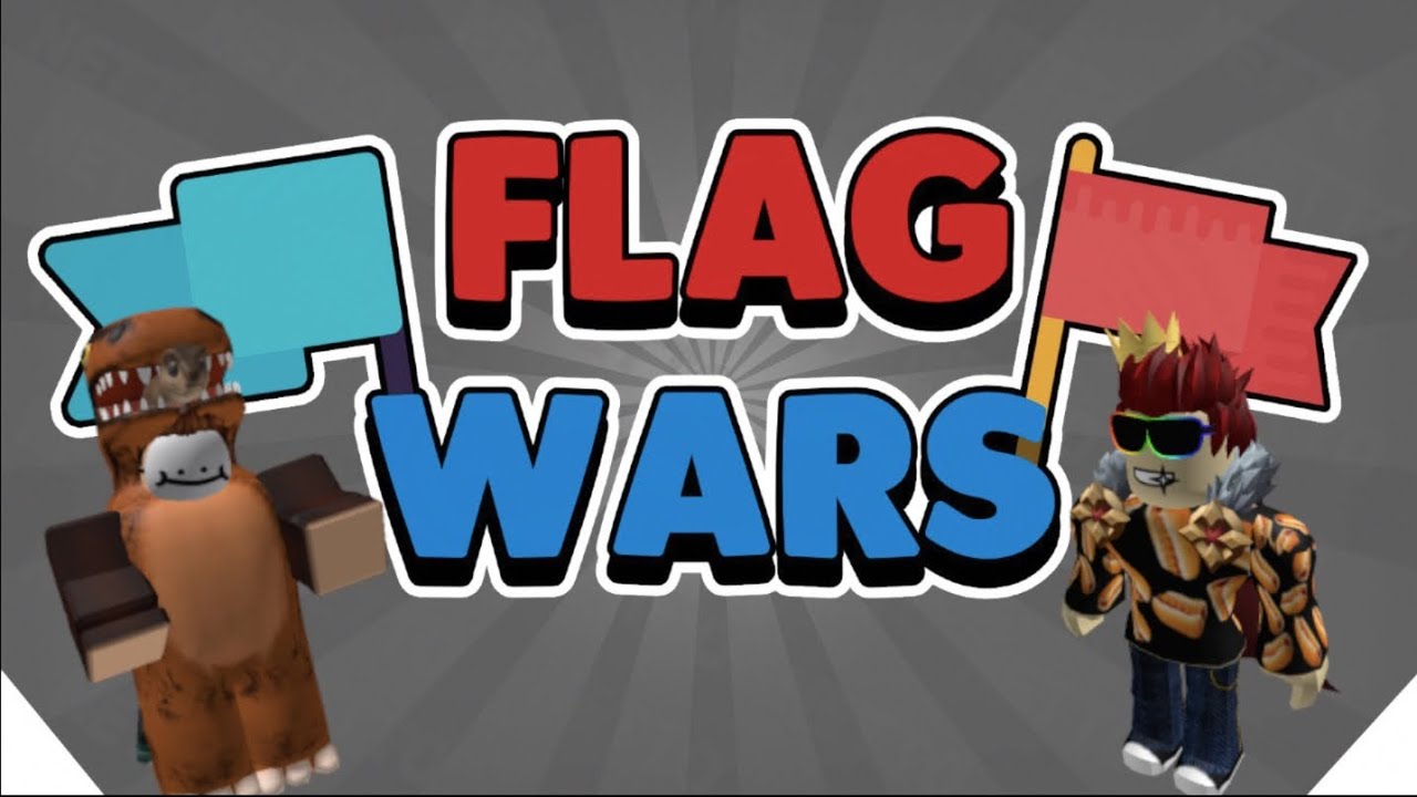 Roblox flag wars with curtis - YouTube