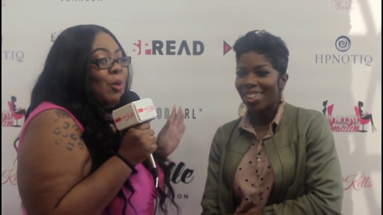 Singer J Rena Checks In With Kells At The 2017 CIAA Blogging Beauties ...