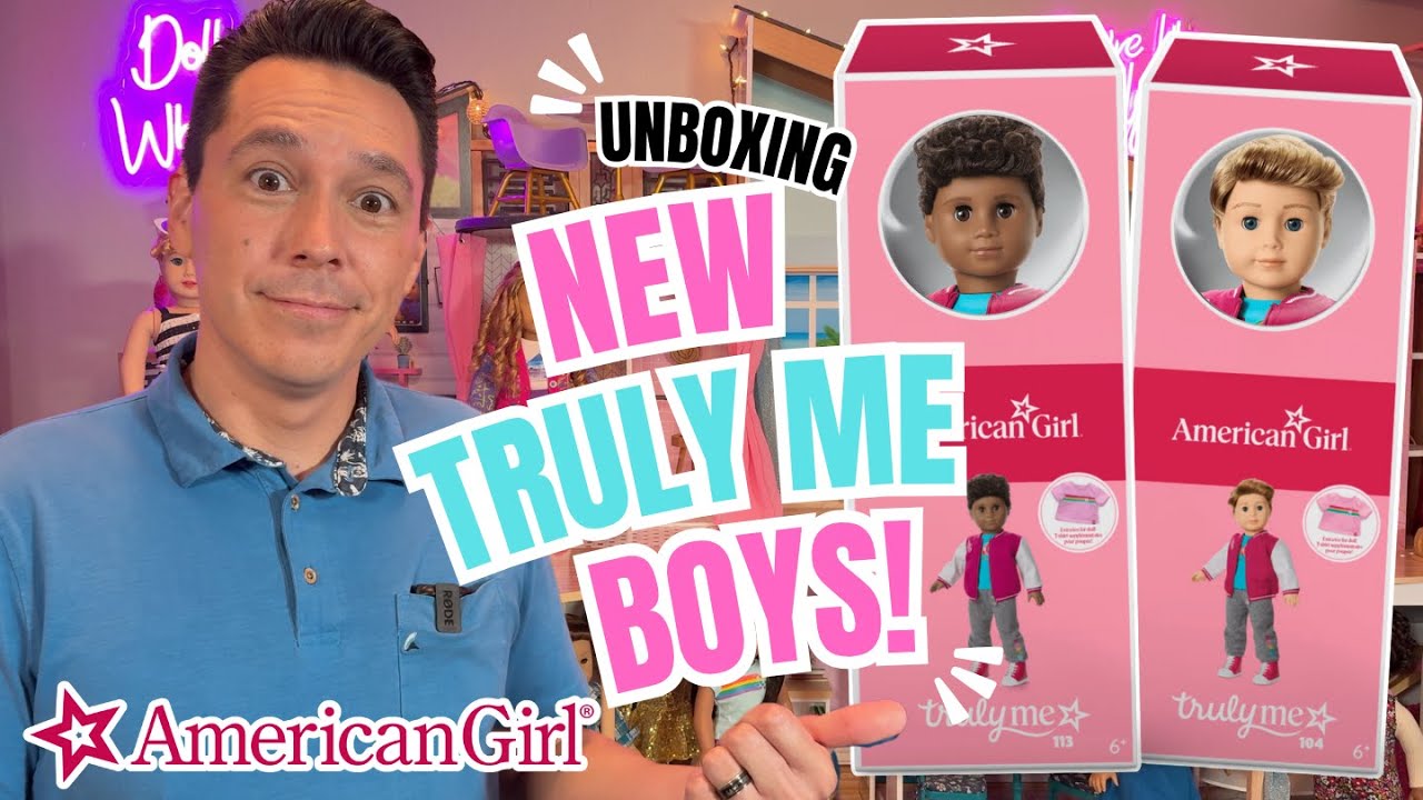 NEW Truly Me Boy Dolls 104 & 113 | AG Store Walk Thru + Vintage ...