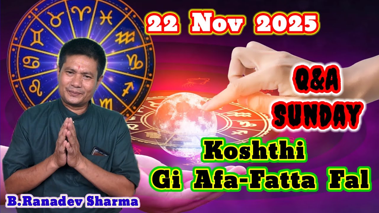 Koshthi Gi Afa-Fatta Fal Q&A Sunday Yaihenba Brahma, Raconteur:B ...