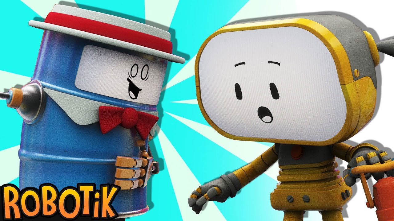 Magical Surprise For The Robots | Robot Cartoons For Kids | Robotik ...