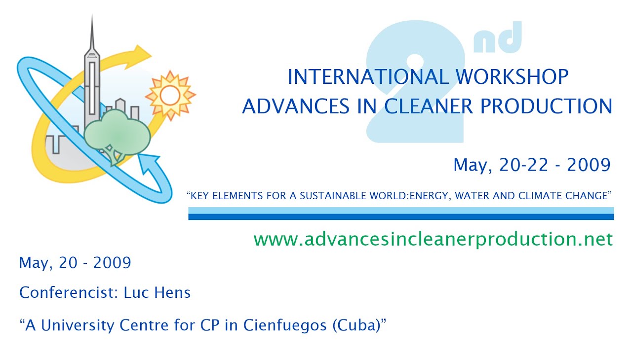 Luc Hens - Conference - A University Centre for CP in Cienfuegos (Cuba ...