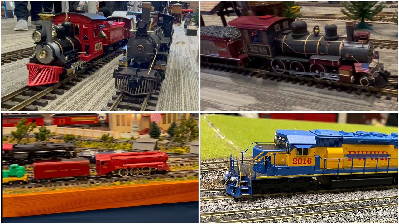 January 2025 Plano Model Train Show - YouTube