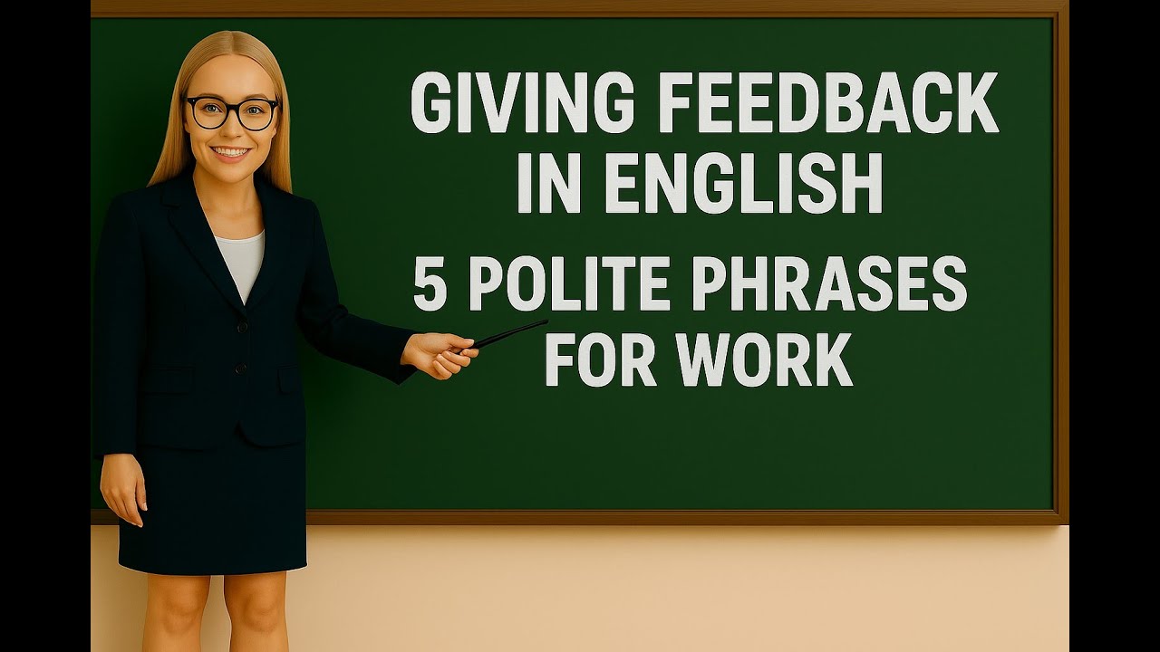 5 Useful Phrases for Giving Feedback at Work | Business English ...