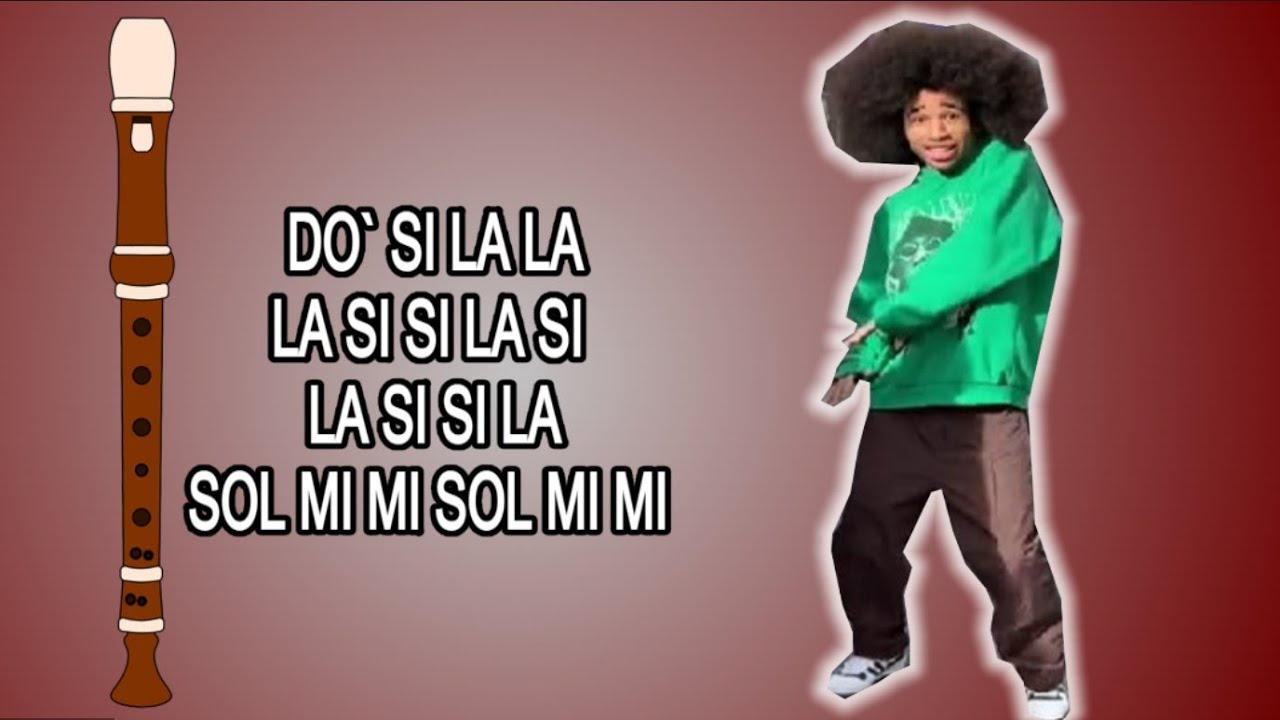 Calm down en flauta dulce, Calm down on FLUTE recorder notes - YouTube