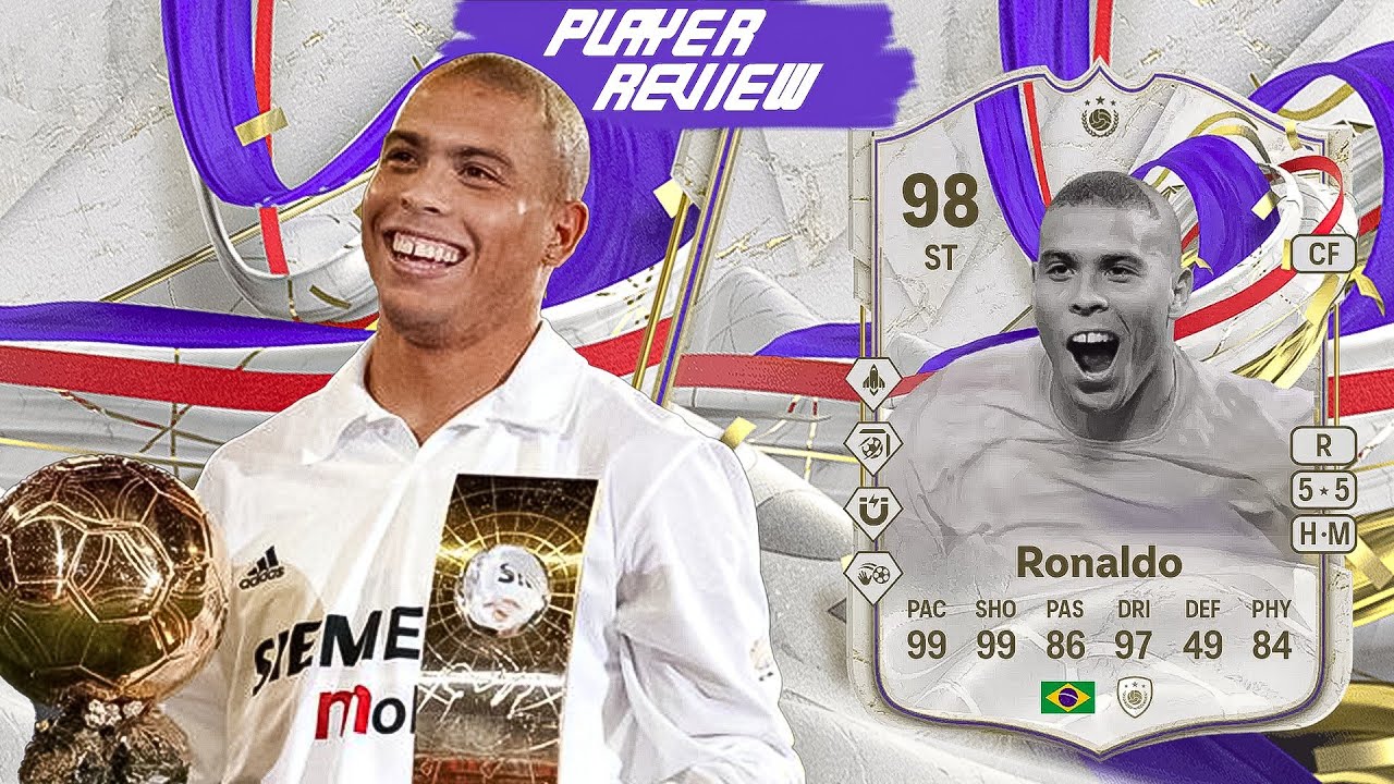 🪄R9 FENOMENO🐐🤩 G.O.T.G ICON SBC " RONLADO " COMPLETE PLAYER REVIEW IN ...