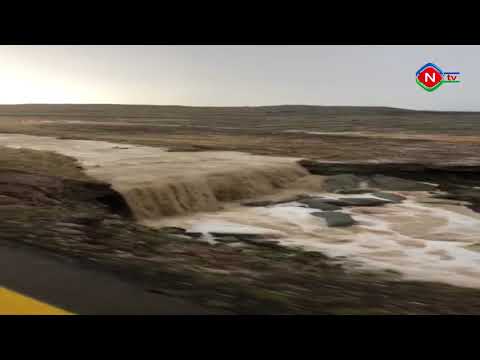 Kəngərli rayonuna güclü leysan yağıb