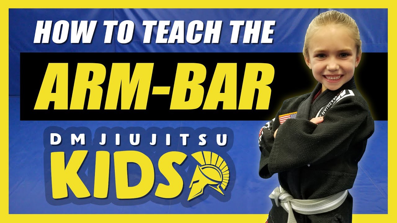 How To Teach Kids Brazilian Jiu-Jitsu: Arm-Bar from Guard - YouTube