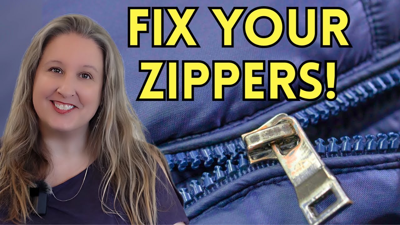 How to Fix Your Zipper!-Repair off-track, stuck, and broken zippers ...