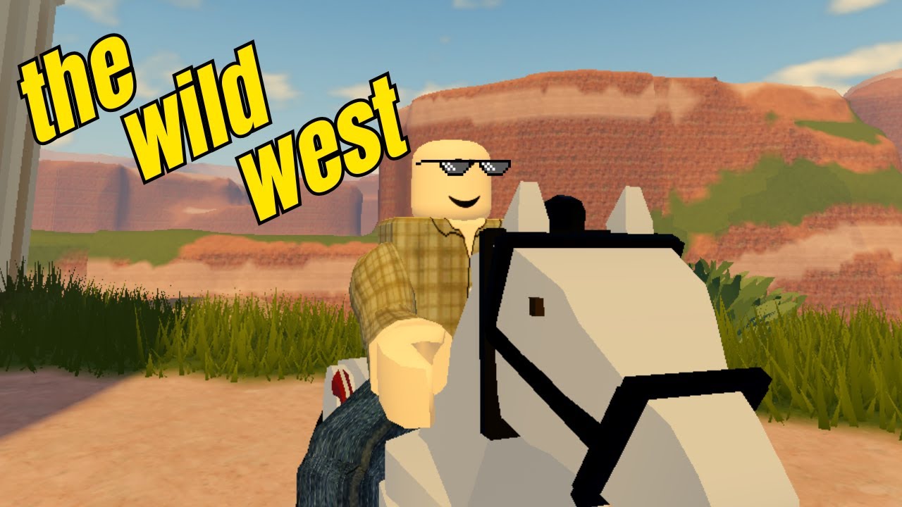 roblox the wild west is great - YouTube