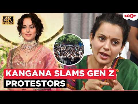 Kangana Ranaut's Brut*l Attack on Gen Z CJP Protesters Goes Viral; 'Crass' and 'Scarred Me'