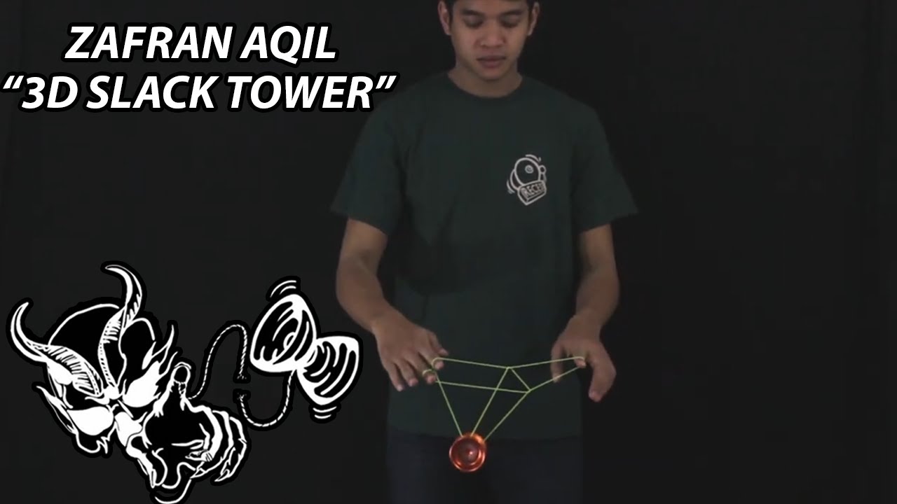 TUTORIAL! | ZAFRAN AQIL "3D SLACK TOWER" | INTERMEDIATE - YouTube