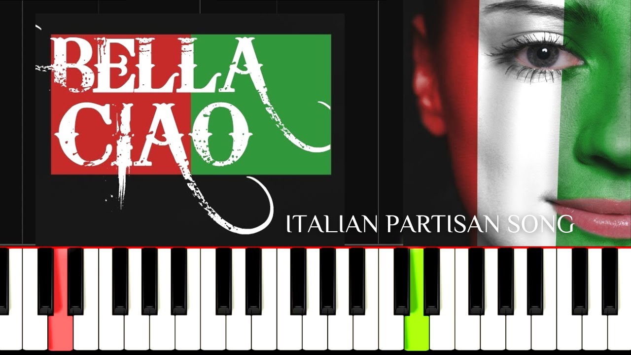 BELLA CIAO \\ Piano Tutorial \\ EASY Piano Tutorial - YouTube