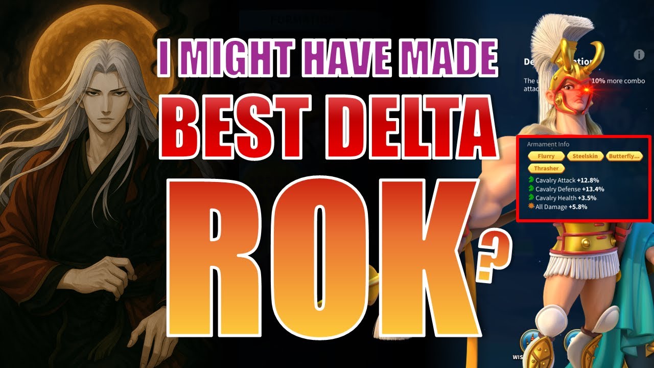 I Might Have Made THE BEST(?) Delta Set in ROK | Rise of Kingdoms - YouTube