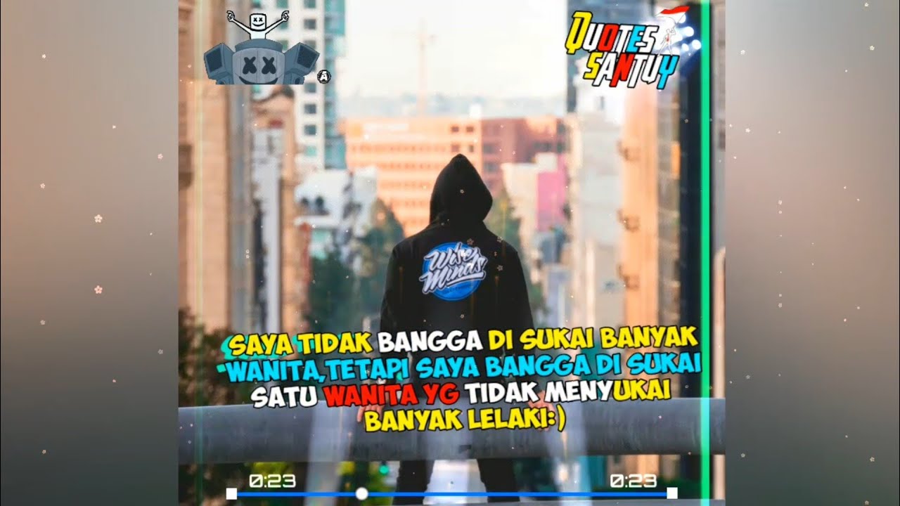 Status Wa Berkelas [Caption Keren Part 1] ♡ - YouTube