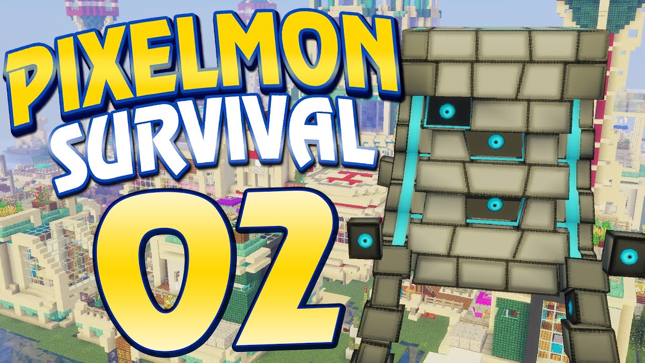 CAN'T BELIEVE I FOUND THIS! | Pixelmon Server Survival Day 2 - YouTube