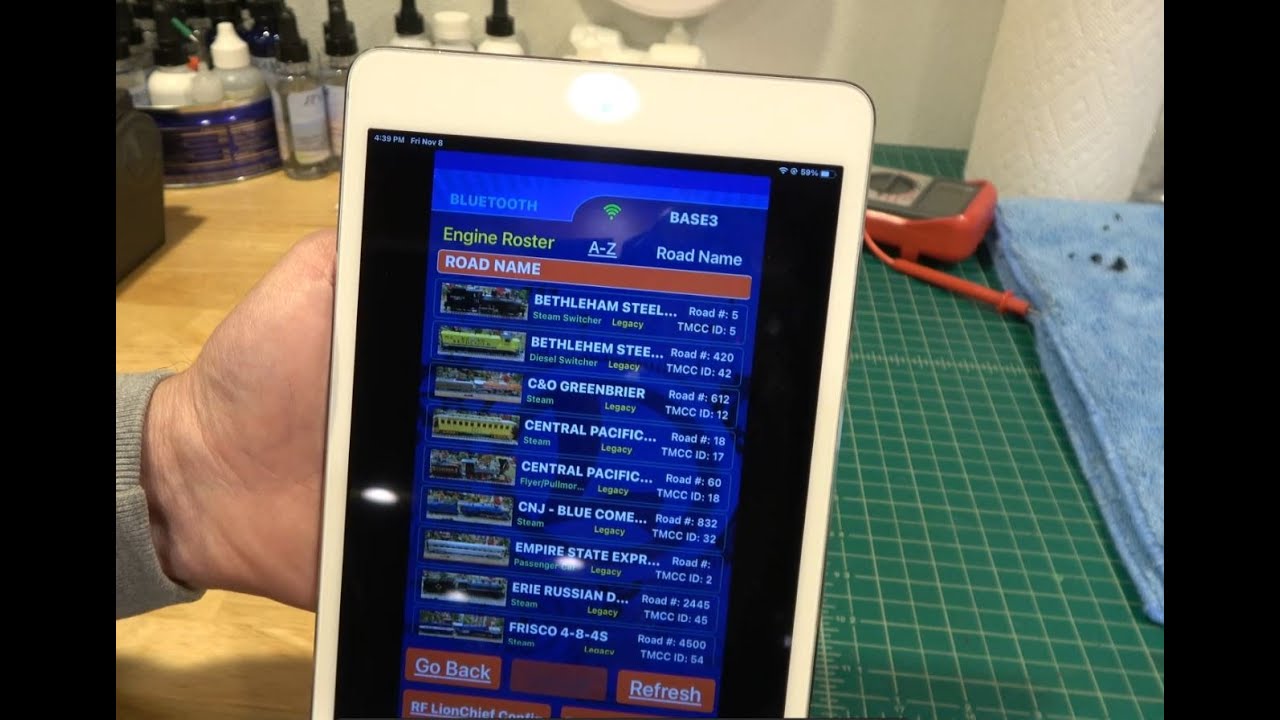 Lionel Cab3 Update #4 - Using a Dedicated Device, Roster Surprise and ...