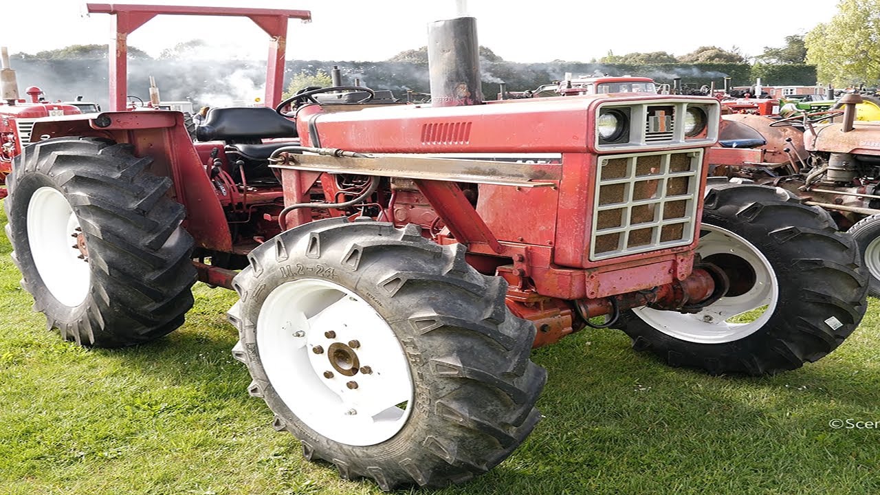 Old 1979 International Harvester 485 Tractor in Rangiora - YouTube
