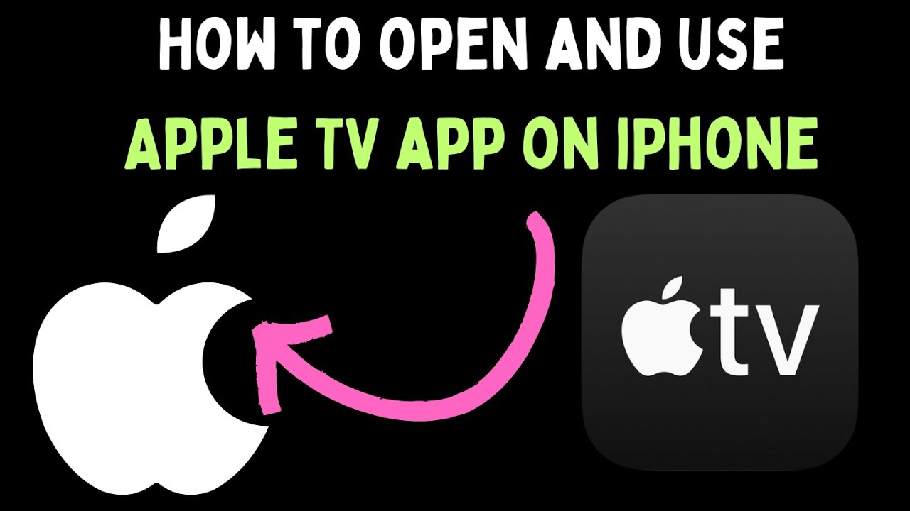 How to Open and Use Apple TV App on iPhone - YouTube