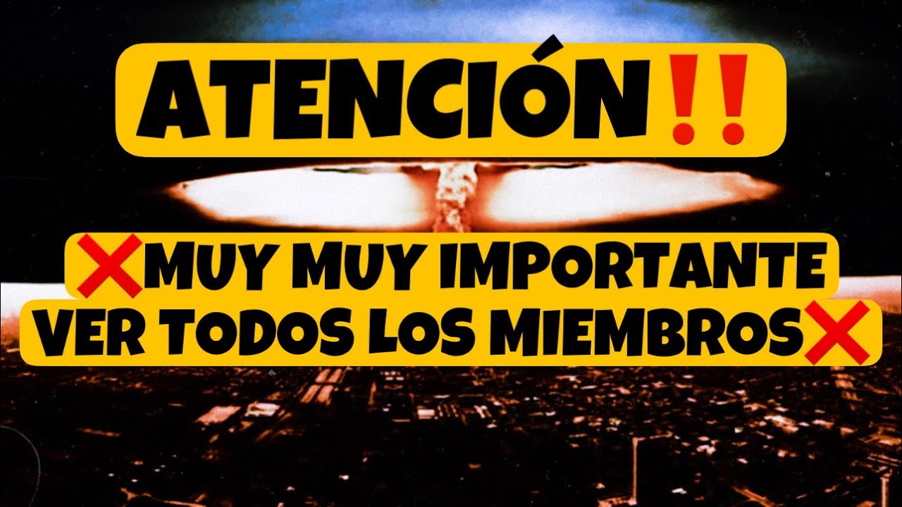 ATENCIÓN MIEMBROS MUY IMPORTANTE QUE VEÁIS ESTO‼️AVISO: ES MUY BUENO🙏 ...