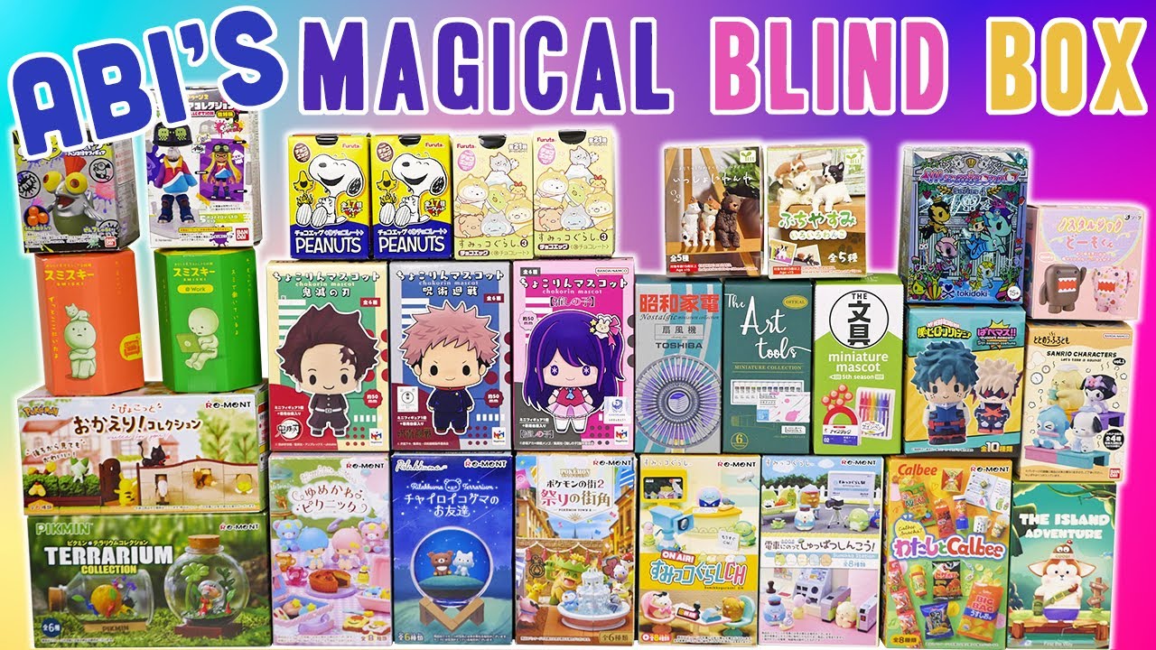 Magical Blind Box | Sanrio | Snoopy | Splatoon 3 | tokidoki | Rilakkuma ...