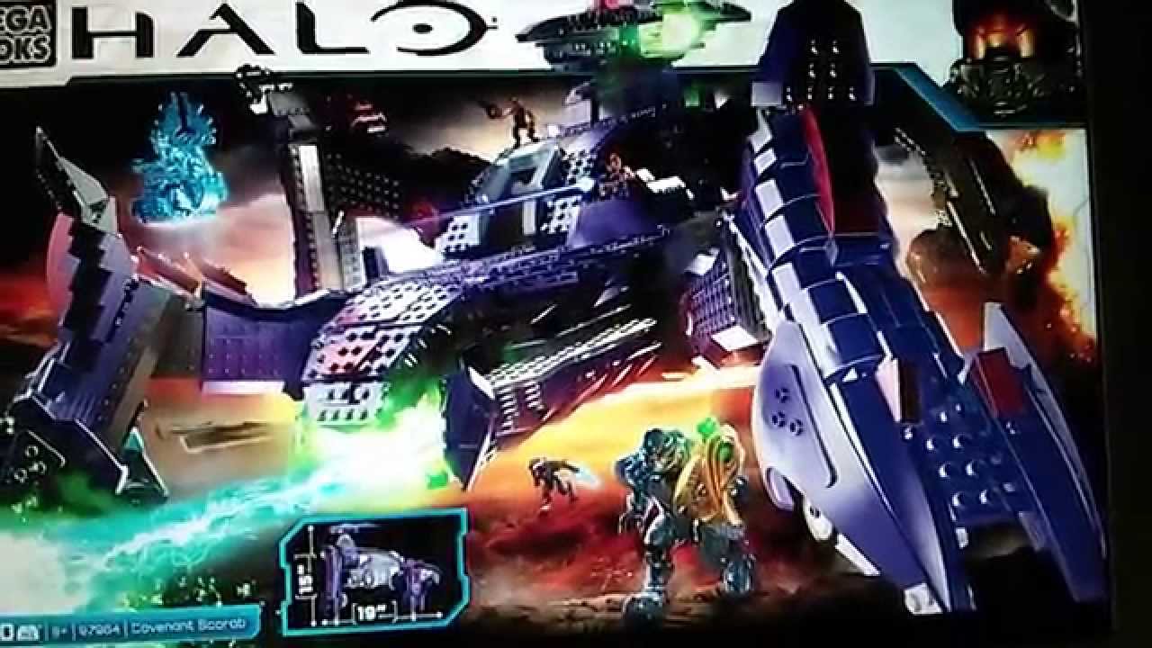 Halo mega bloks covenant Scarab box art reveal! - YouTube