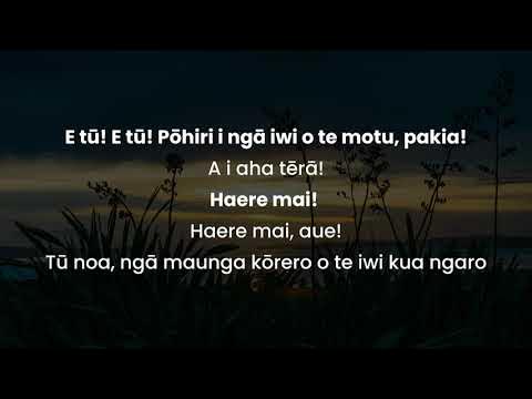 Haka Pōhiri 2021 - He tuituinga kupu nā ngā uri ō Tuperiri - YouTube