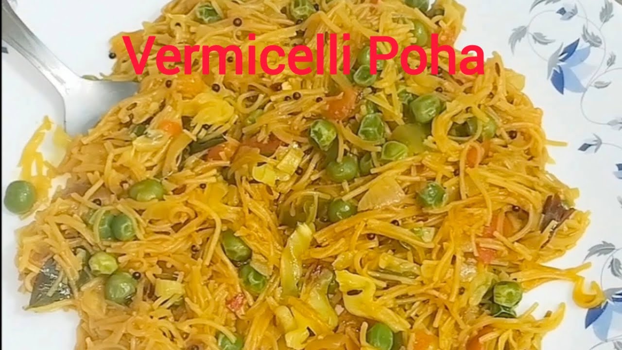 vegetables Vermicelli Poha Recipe 🌿 | Healthy Desi Maggie | How to make ...